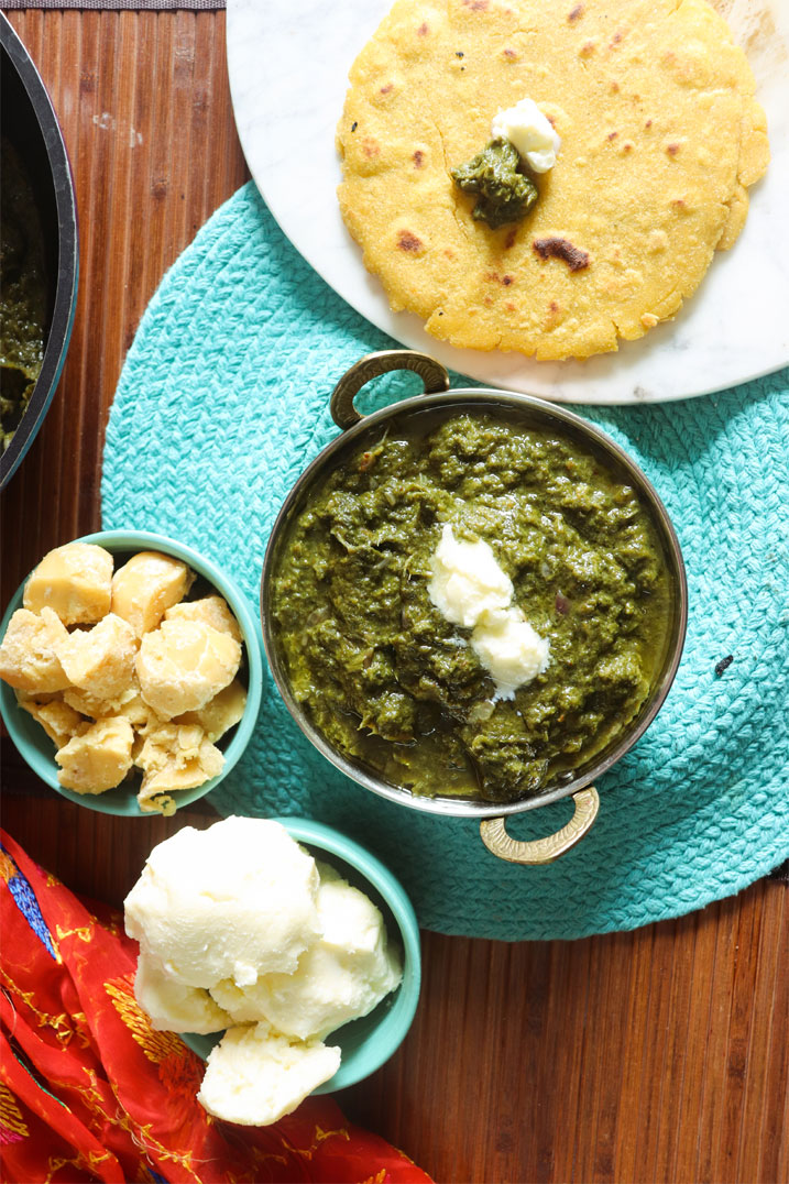 Makki Ki Roti Recipe - A Classic North Indian Corn Roti | Makki di Roti ...
